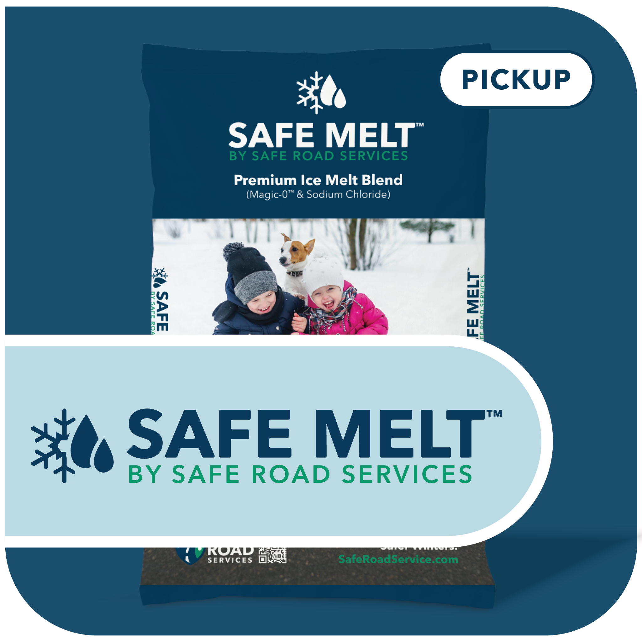 Safe Melt™ Premium Ice Melt Blend (PICKUP) – Safe Road Services